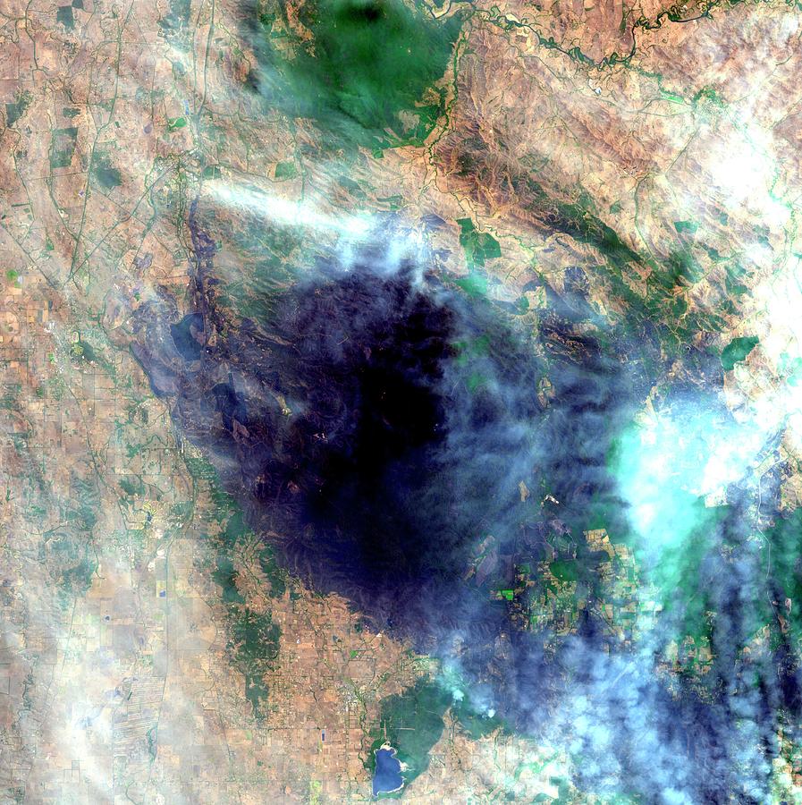 Australian Bushfire 2009 #1 by Nasa / Science Photo Library