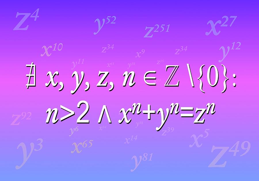 Fermat's Last Theorem #1 by Science Photo Library