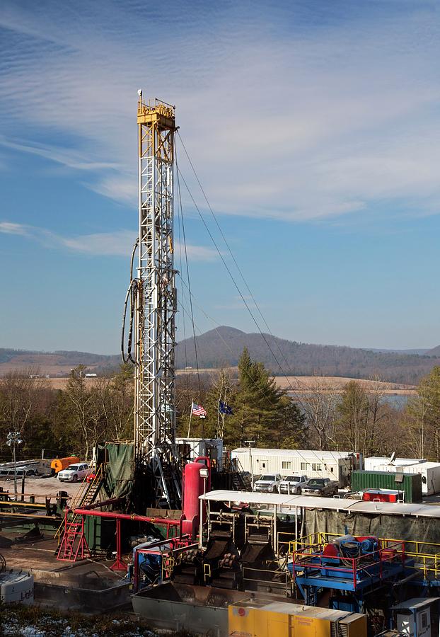 Natural Gas Well #1 by Jim West / Science Photo Library