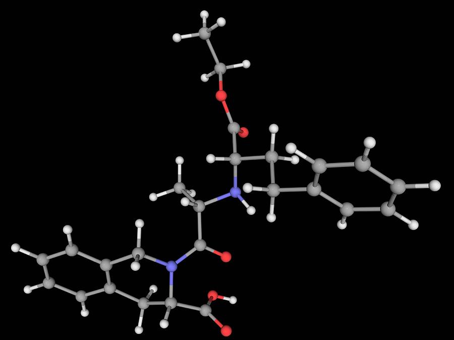 Quinapril Drug Molecule #2 by Laguna Design / Science Photo Library
