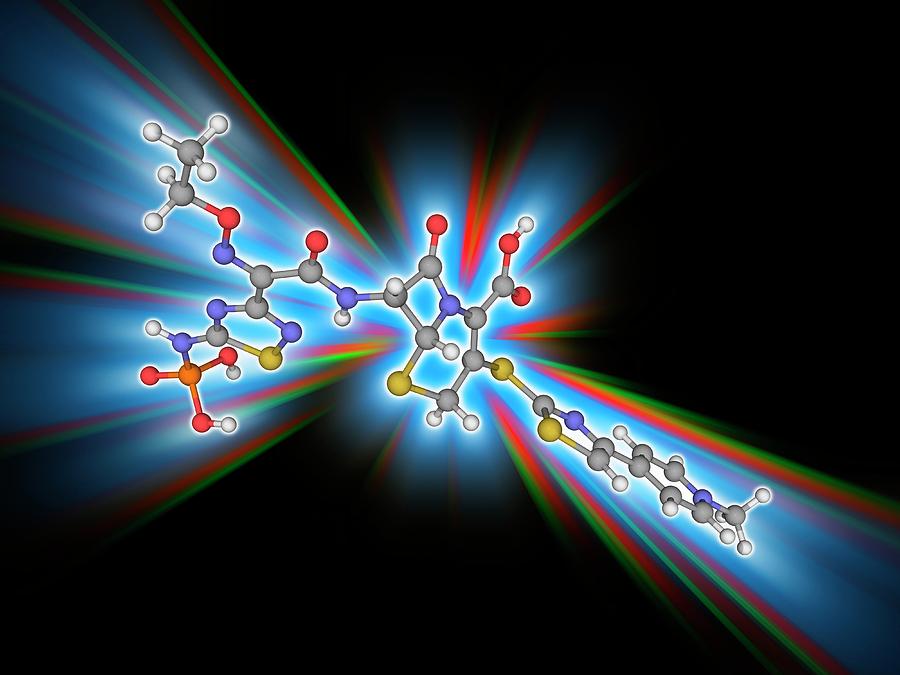 Ceftaroline Drug Molecule #3 by Laguna Design / Science Photo Library