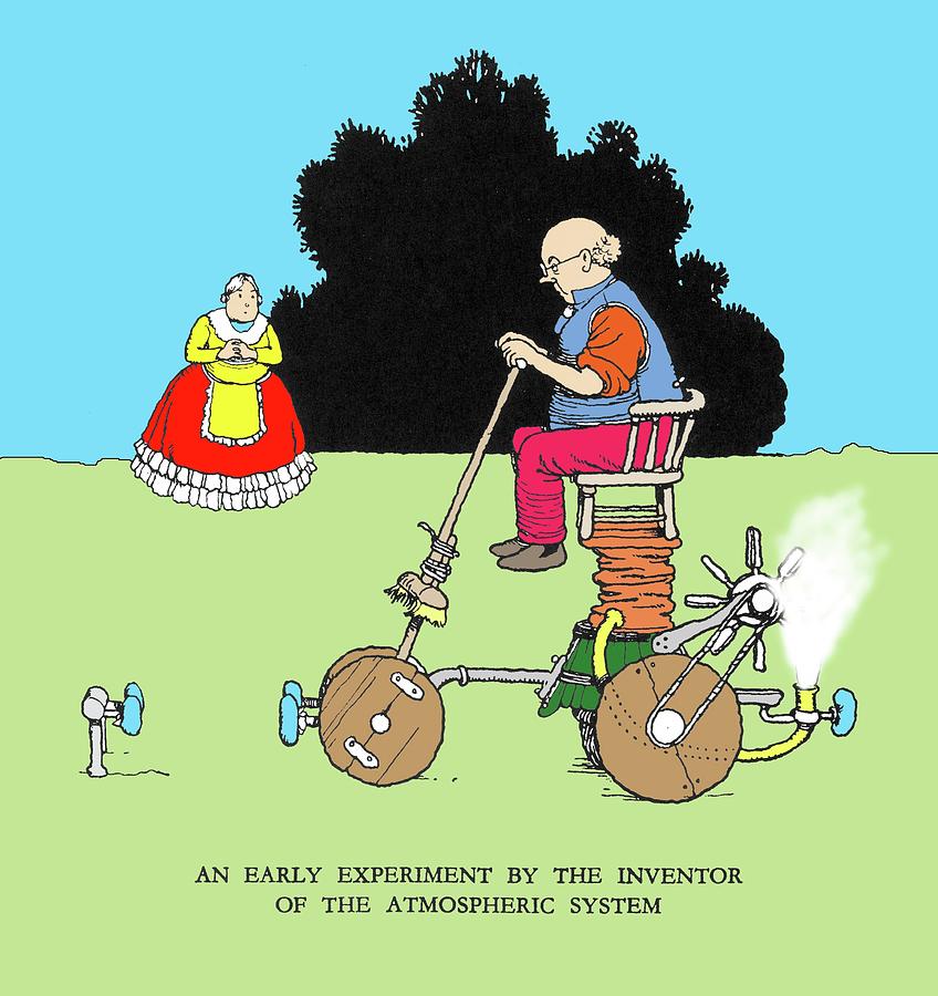 Cartoon By W. Heath Robinson #4 by Adam Hart-Davis / Science Photo Library