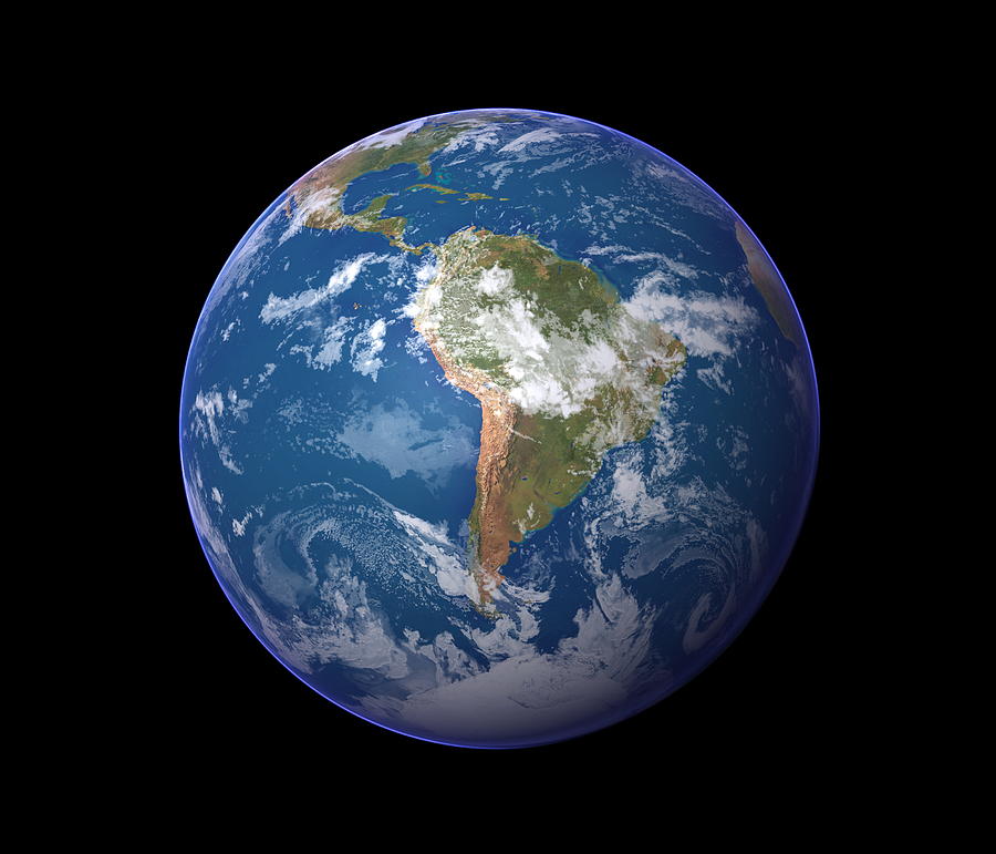 Earth #49 by Planetary Visions Ltd / Science Photo Library