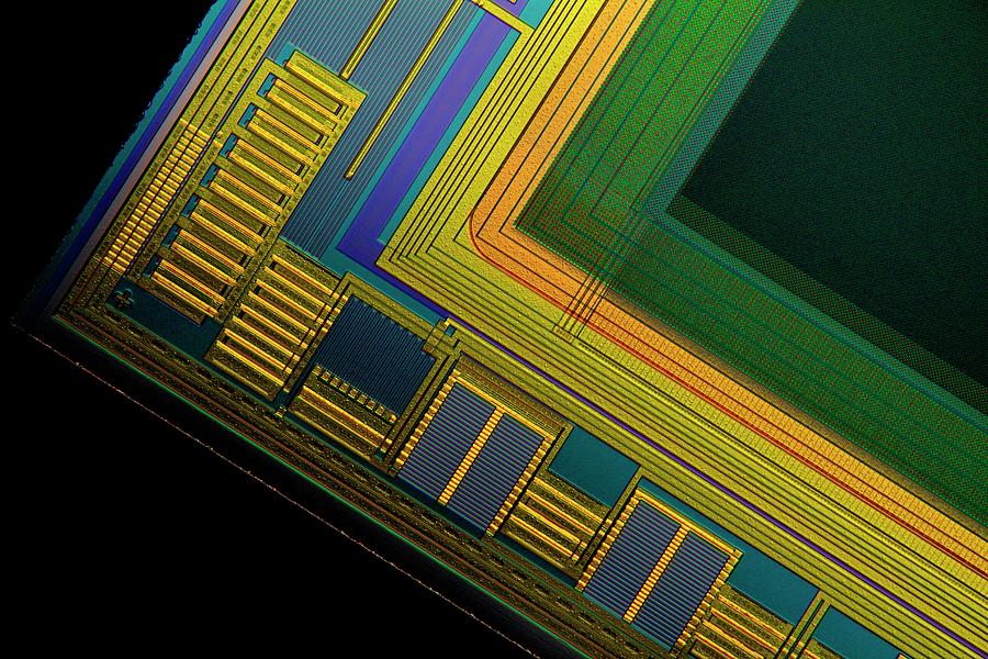 Ccd Camera Sensor #5 by Antonio Romero / Science Photo Library