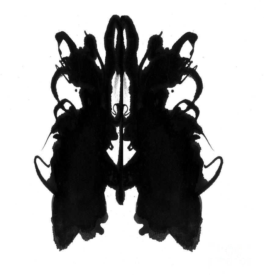 Rorschach Type Inkblot #6 by Spencer Sutton