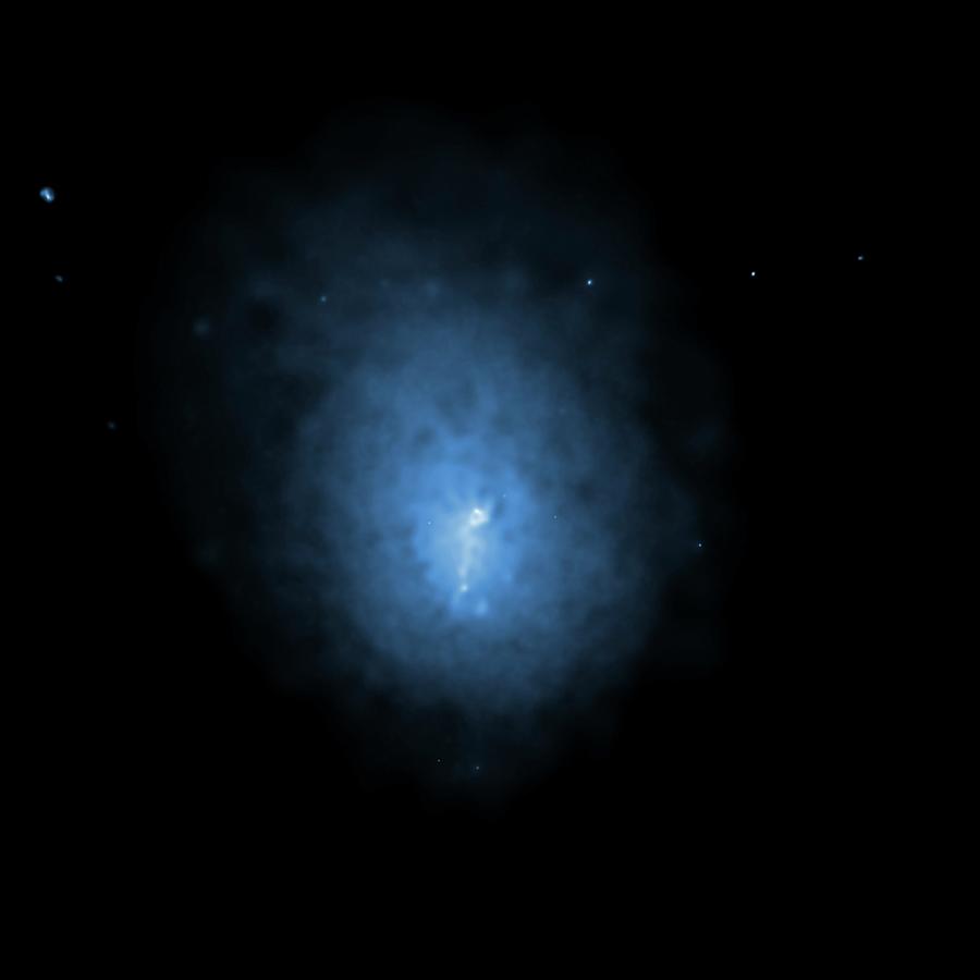 Dwarf Galaxy by Nasa / Cxc / Univ. Of Alabama / Science Photo Library
