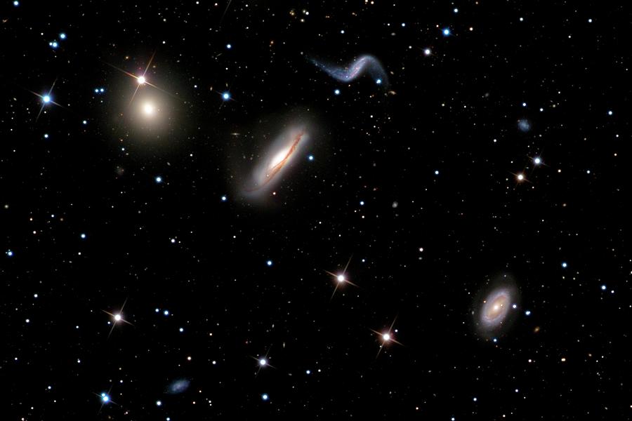 Hickson Compact Group 44 Galaxy Cluster by Russell Croman / Science ...