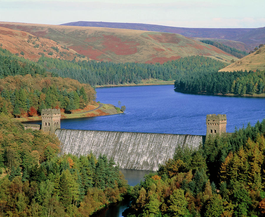 Howden Dam And Reservoir by Martin Bond / Science Photo Library