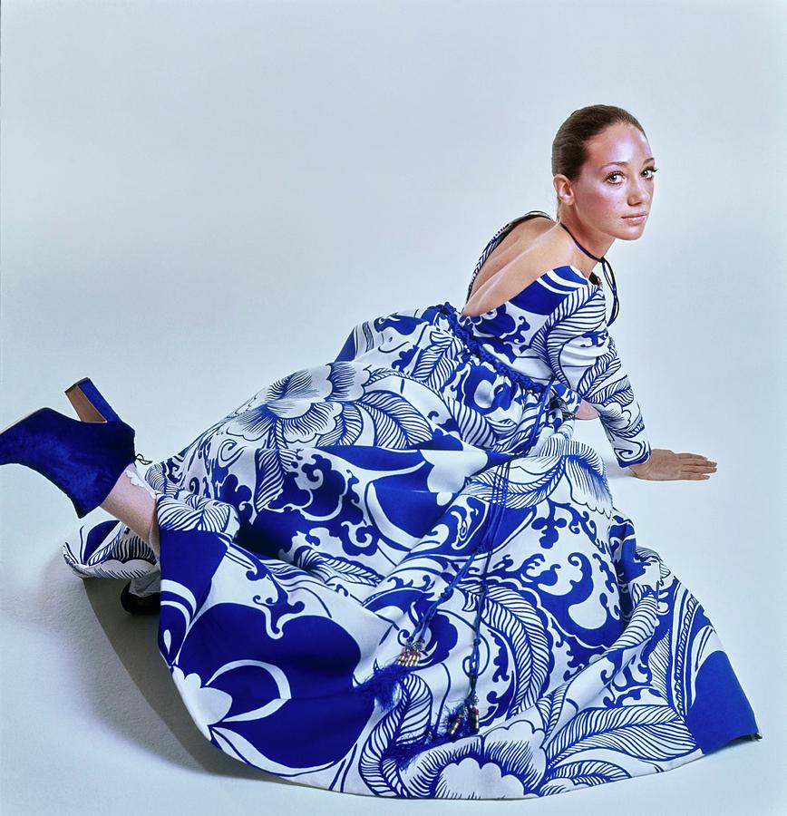 Marisa Berenson Wearing Richard Tam by Bert Stern