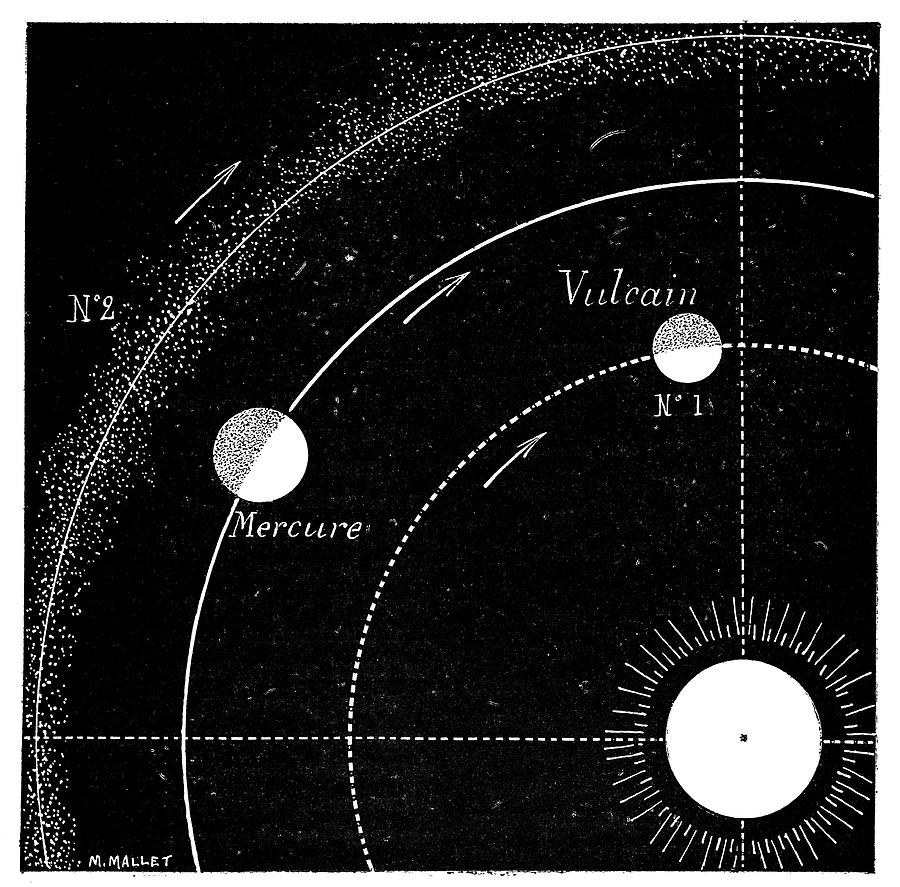 Mercury Orbit Hypotheses by Science Photo Library