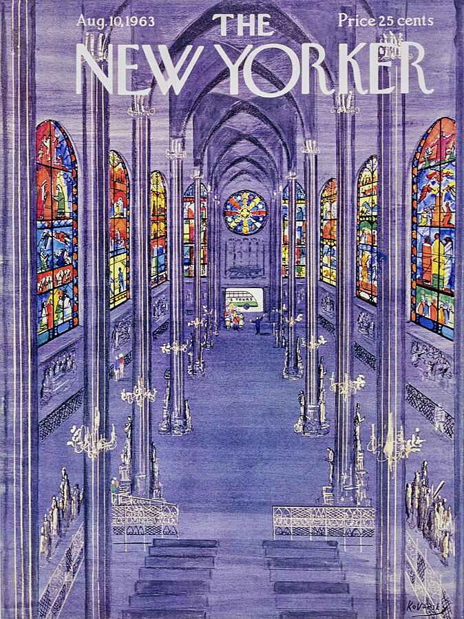 New Yorker August 10th 1963 by Anatol Kovarsky