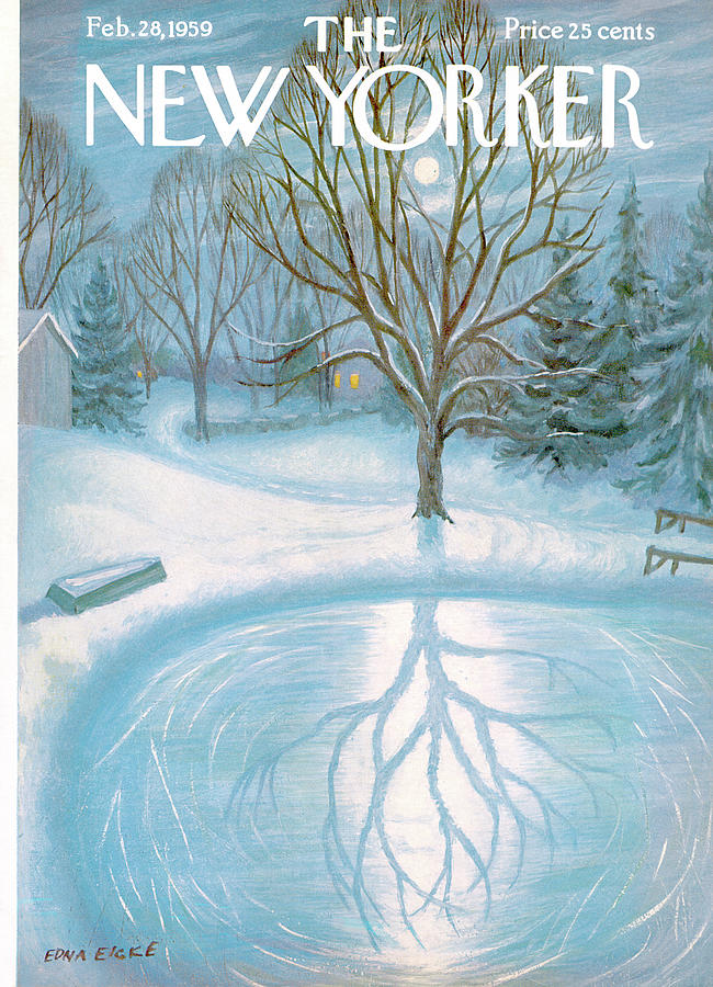 New Yorker February 28th, 1959 by Edna Eicke