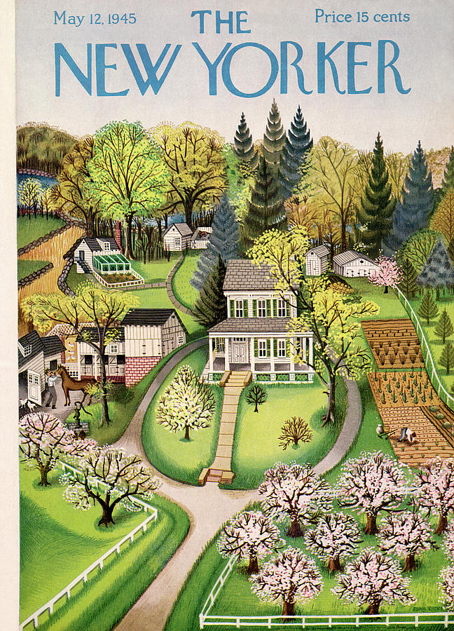 New Yorker May 12, 1945 by Edna Eicke