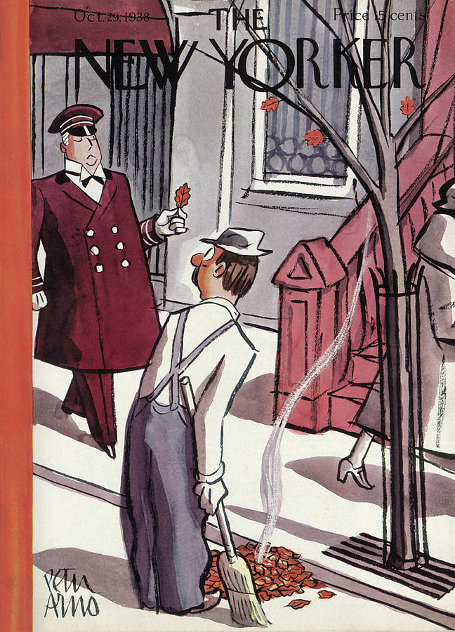 New Yorker October 29, 1938 by Peter Arno