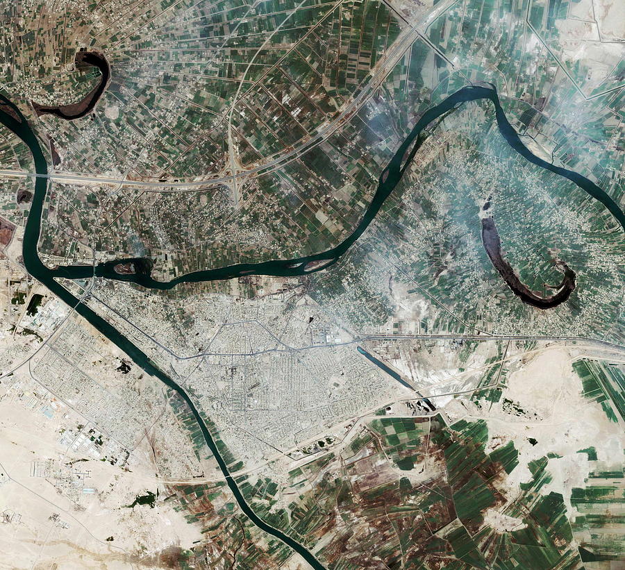 Ramadi by Geoeye / Science Photo Library