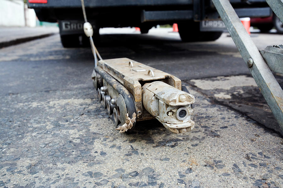 Sewer Inspection Robot by Adam Hart-Davis / Science Photo Library