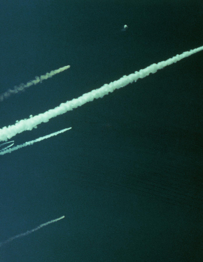 Shuttle Mission 51-l Explosion by Nasa / Science Photo Library