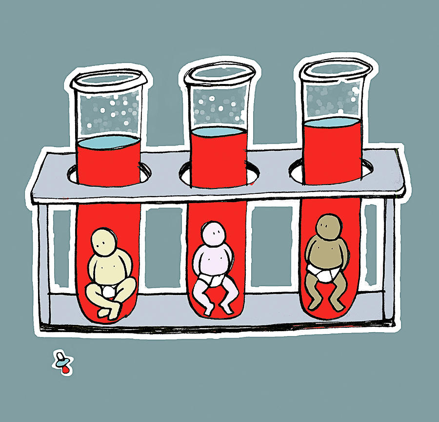 Test-tube Babies by Anna Wright / Science Photo Library