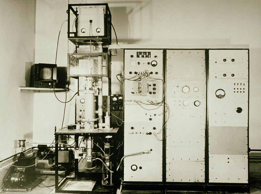 The First Cambridge Sem Photographed In 1953 by D. Mcmullan / Science ...
