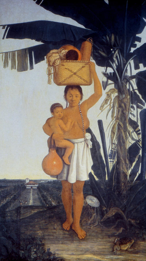 Tupinamba Native Indian Woman Of Brazil by Granger