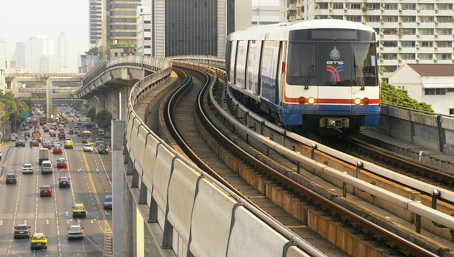 Urban Train by Steve Allen / Science Photo Library