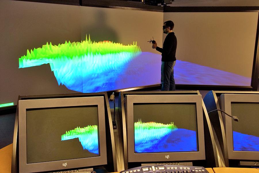 Virtual Reality Coastal Erosion Model by Simon Fraser / Science Photo ...