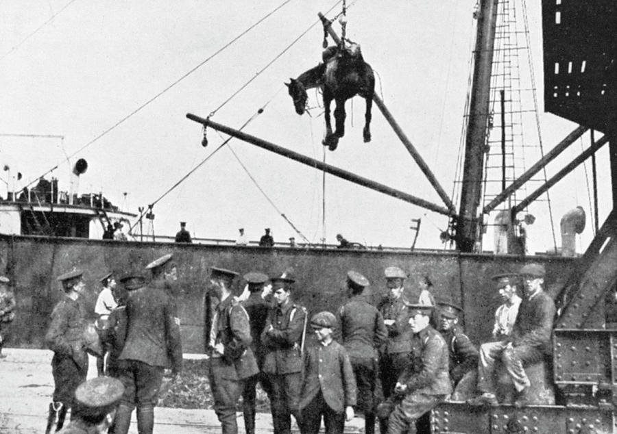 World War I British Ship by Granger
