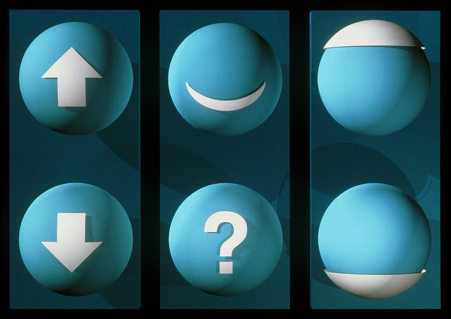 Artwork Of The Six Types Of Quark by Laguna Design / Science Photo Library