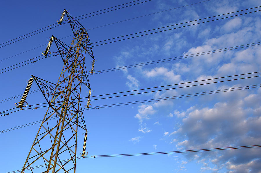 Electricity Pylon by Jeremy Walker / Science Photo Library
