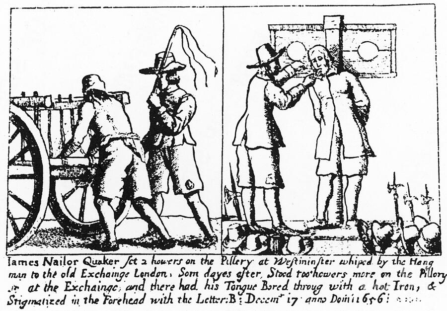 Quaker Persecution by GRANGER Historical Picture Archive