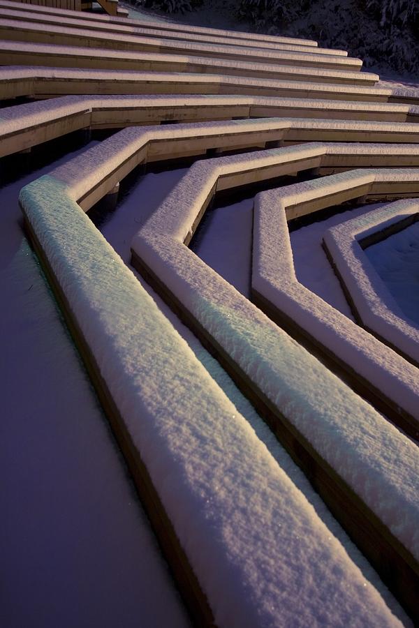Snow Covered Seats by Design Pics Blake Kent