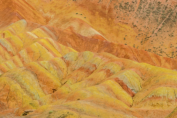 Rainbow Mountains, Strata Within Eroded Hills Of #1 Jigsaw Puzzle by ...
