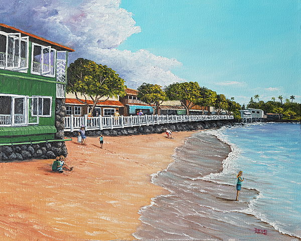 Lahaina Seawall Jigsaw Puzzle by Darice Machel McGuire - Darice Machel ...
