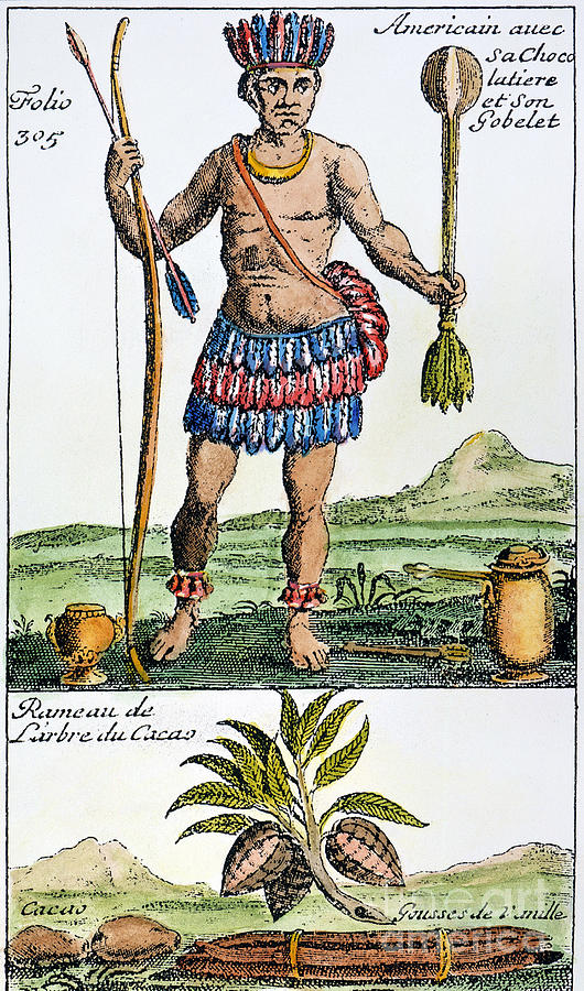 Aztec: Chocolate, 1685 by Granger