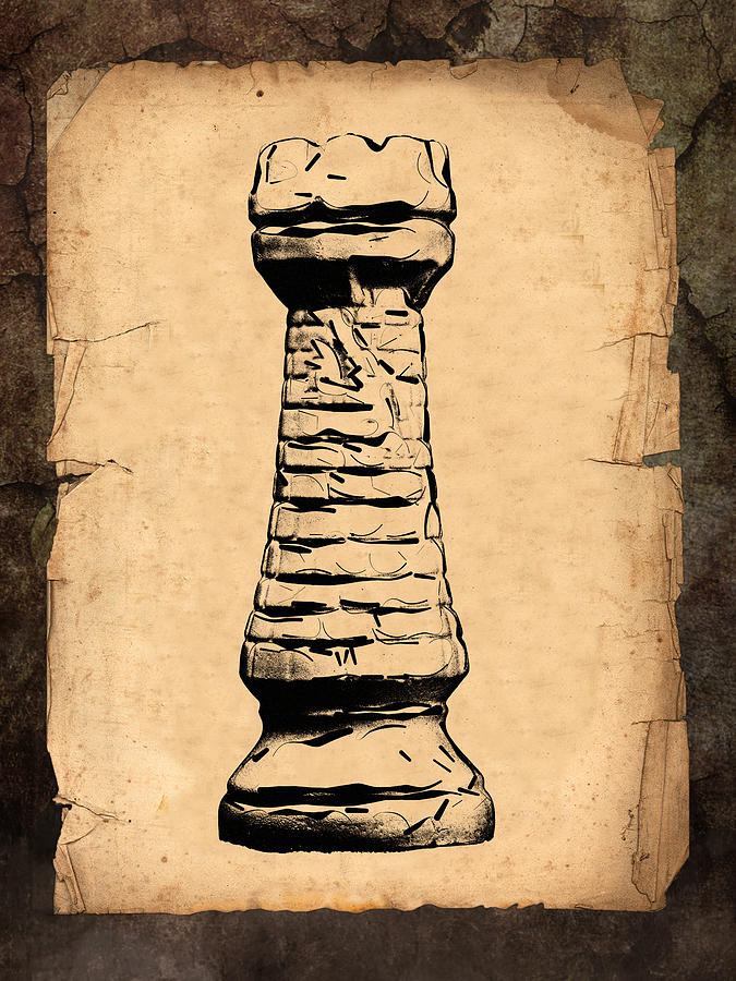 Chess Rook Photograph by Tom Mc Nemar - Metal Posters