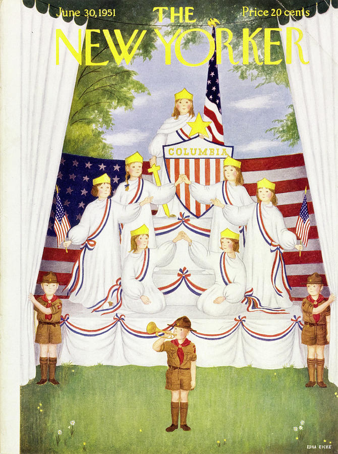 New Yorker June 30 1951 by Edna Eicke