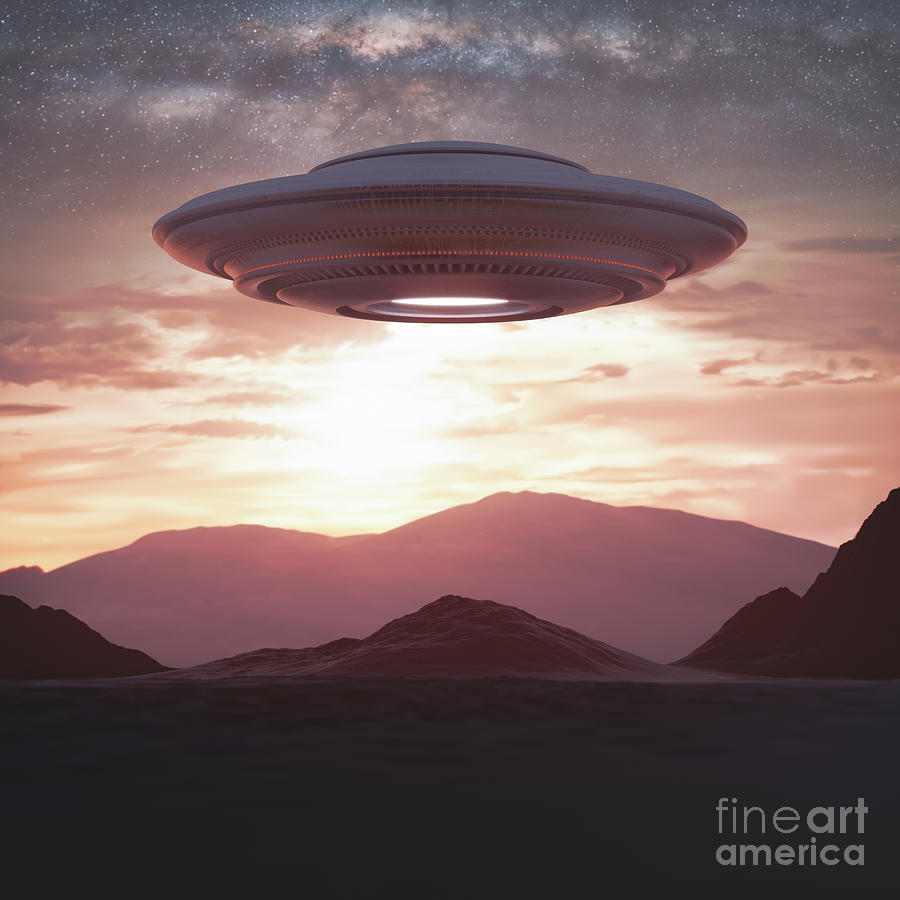 Unidentified Flying Object #19 by Ktsdesign / Sciencephotolibrary