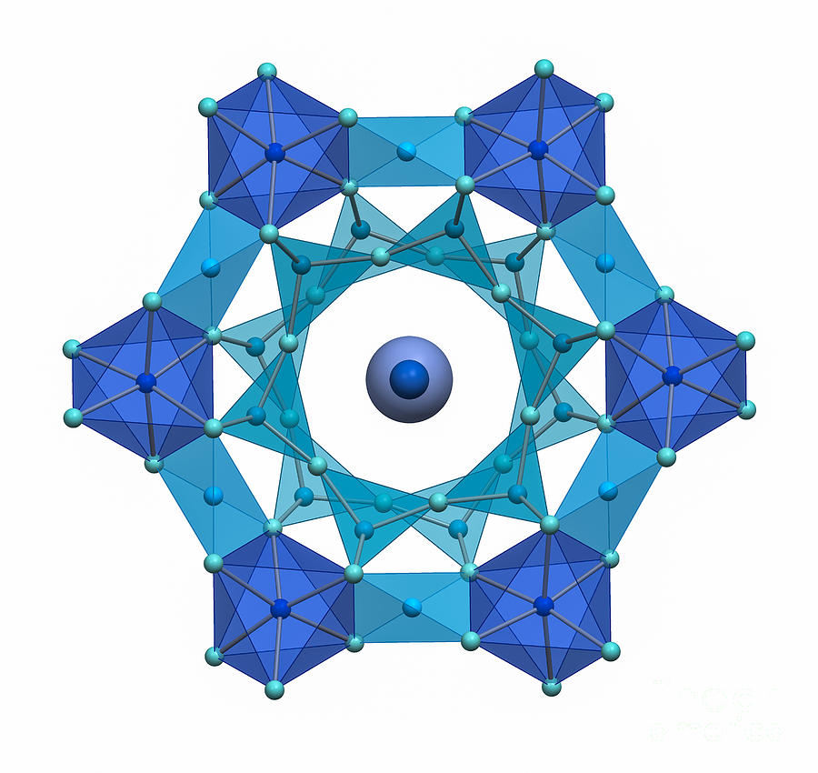 Beryl Crystal Structure And Symmetry #2 by Greg Williams / Science ...