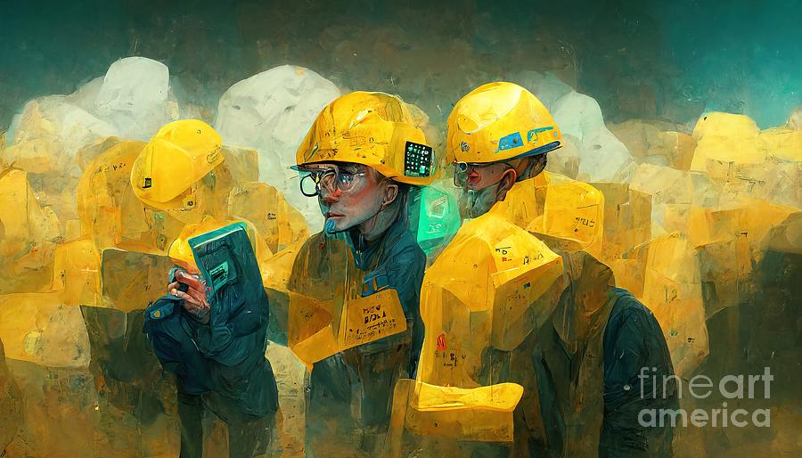 Data Mining #2 by Richard Jones / Science Photo Library