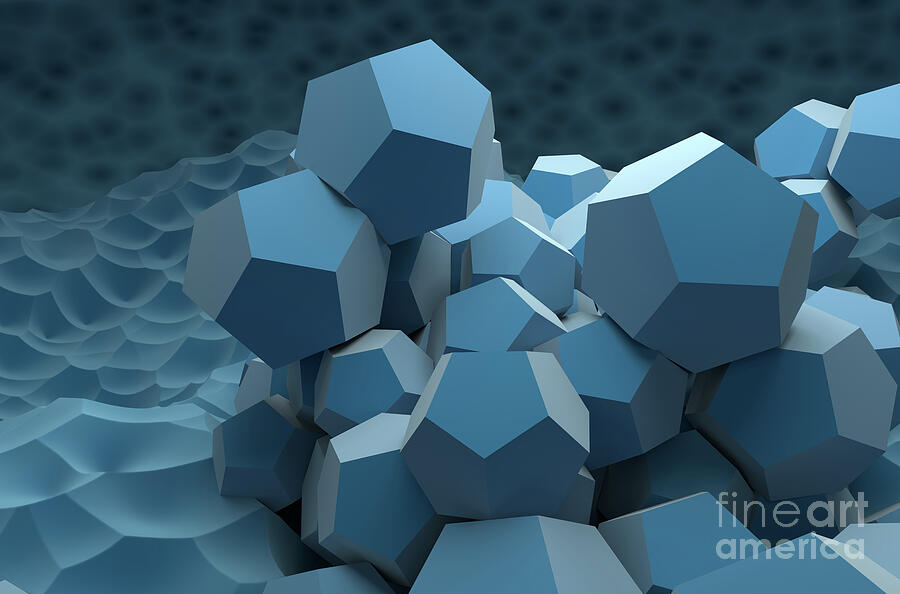 Gas Hydrate Crystals #2 by Nemes Laszlo / Science Photo Library