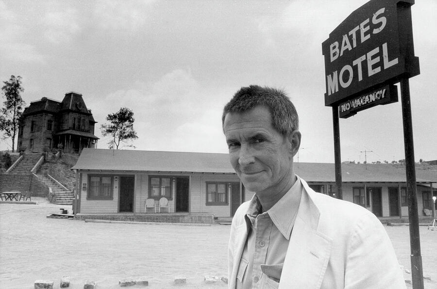 Actor Anthony Perkins Outside Bates #3 by Bob Riha Jr