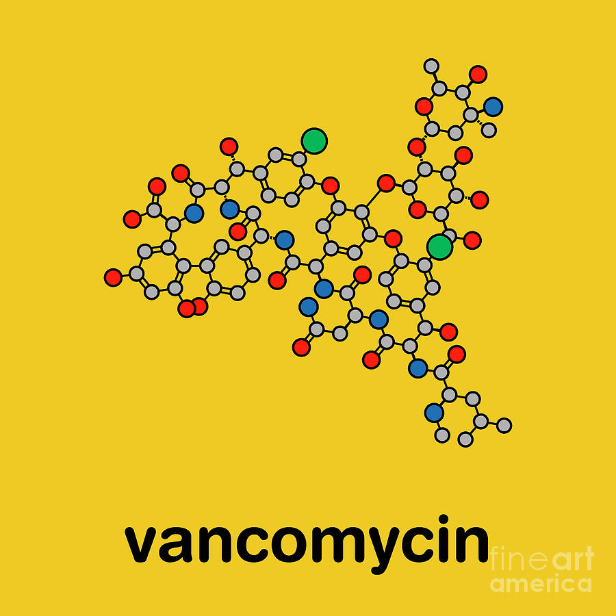 Vancomycin Antibiotic Drug #3 by Molekuul / Science Photo Library