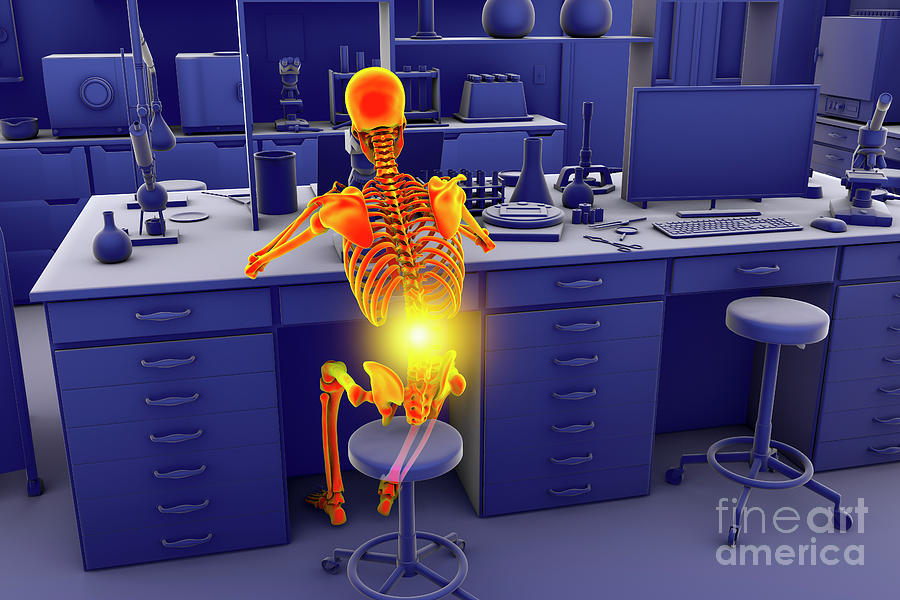 Musculoskeletal Disorders In Lab Workers #38 by Kateryna Kon / Science ...