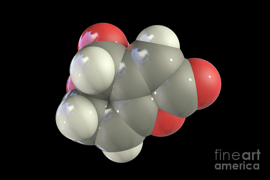 Patulin Mycotoxin Molecule #4 by Kateryna Kon / Science Photo Library