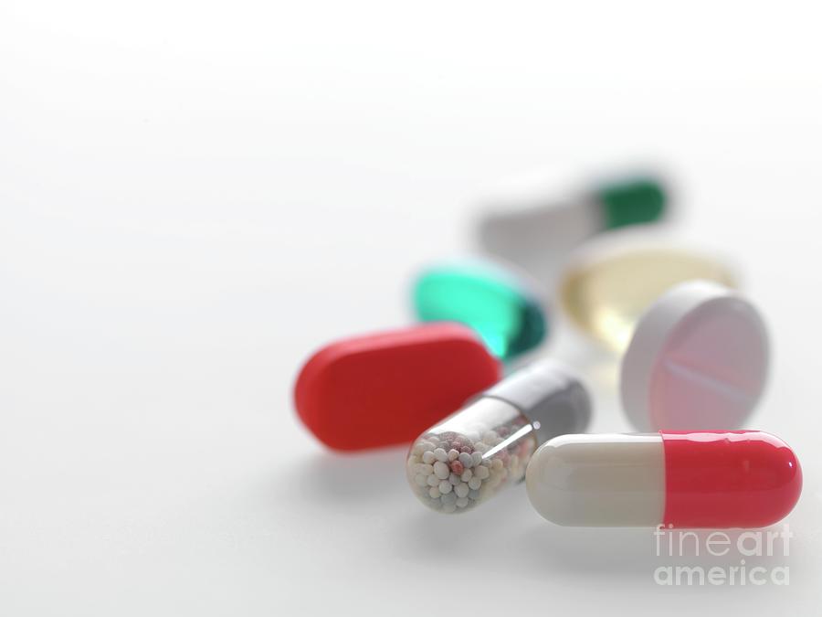 Assorted Pills #5 by Tek Image / Science Photo Library