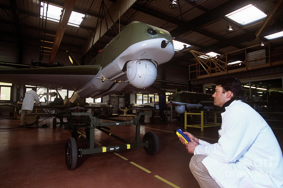 Sperwer Uav Manufacture #6 by Philippe Psaila / Science Photo Library