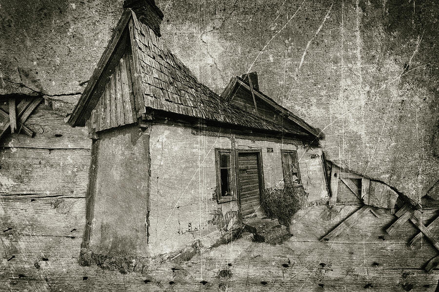 A House On The Wall by Normunds Kaprano