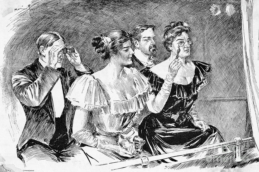 An Audience At The Opera by Bettmann