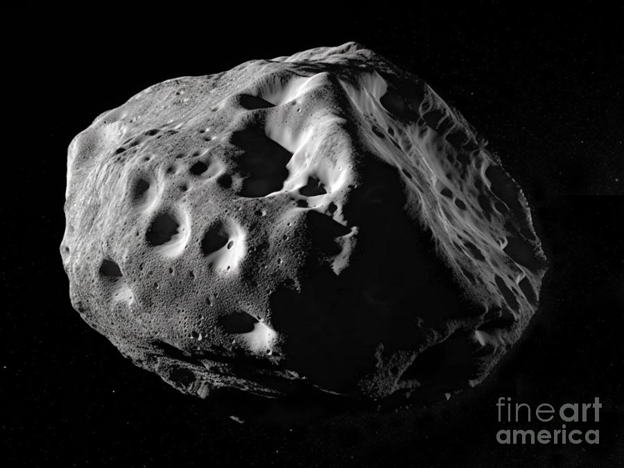 Asteroid 16 Psyche by Juan Gaertner / Science Photo Library