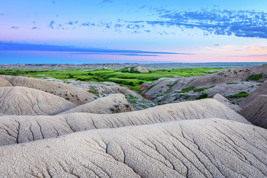 Badlands Sunset Photograph by Zach Hall - Metal Posters